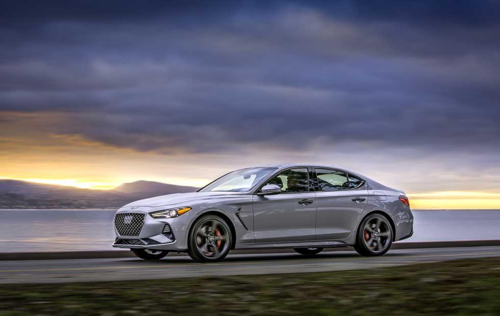 2019 Genesis G70 debuts with available 6-speed manual and Brembo brakes ...