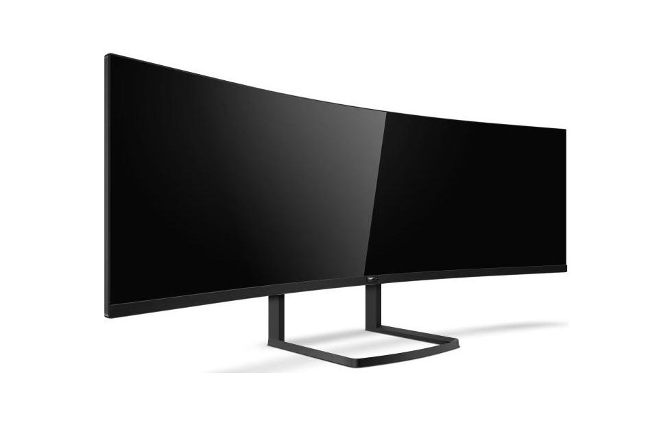 Philips Brilliance 492P8 49″ ultra-wide curved QHD monitor unveiled ...