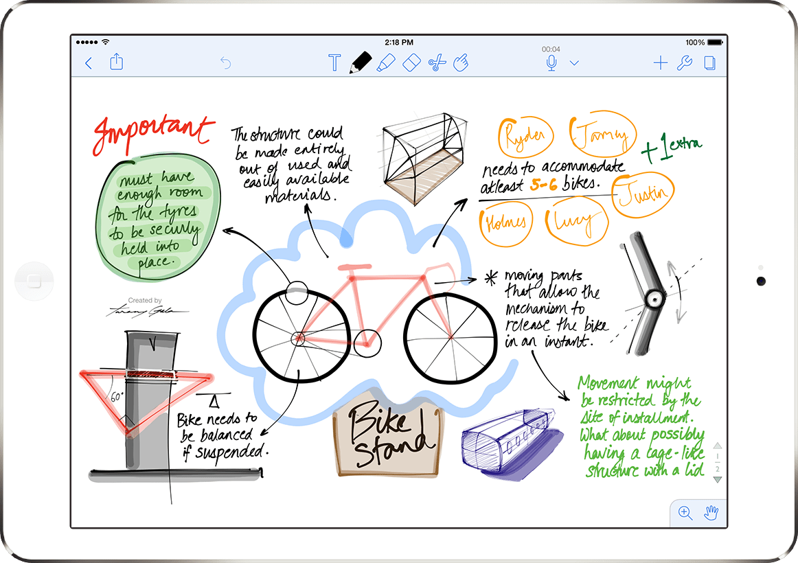 The Best Note taking Apps For The IPad Pro And Pencil 2018 SlashGear