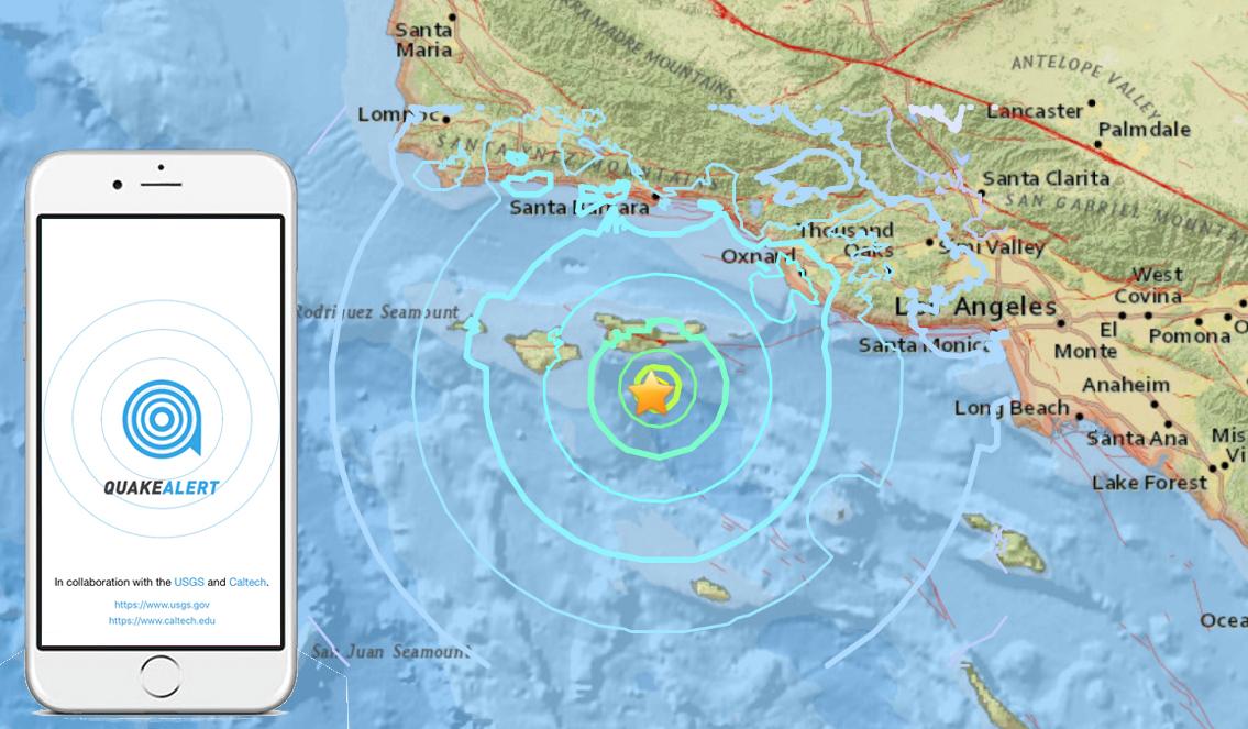 In 5.3 magnitude LA quake, this app gave an early warning - SlashGear