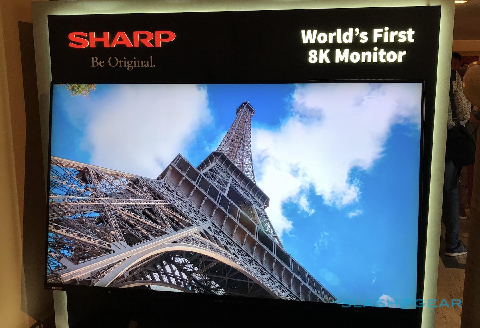 Sharp's 8K TV looks incredible (and is incredibly expensive) - SlashGear