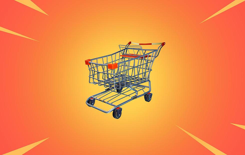 Vehicles in Fortnite? The shopping cart and jetpack tease - SlashGear