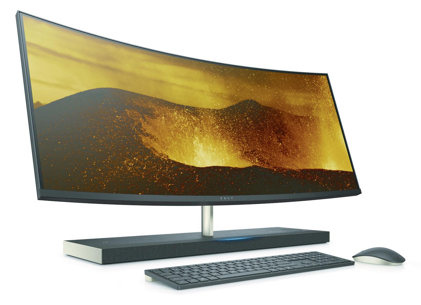 HP's ENVY Curved AiO 34 gets sleek new design and Alexa - SlashGear
