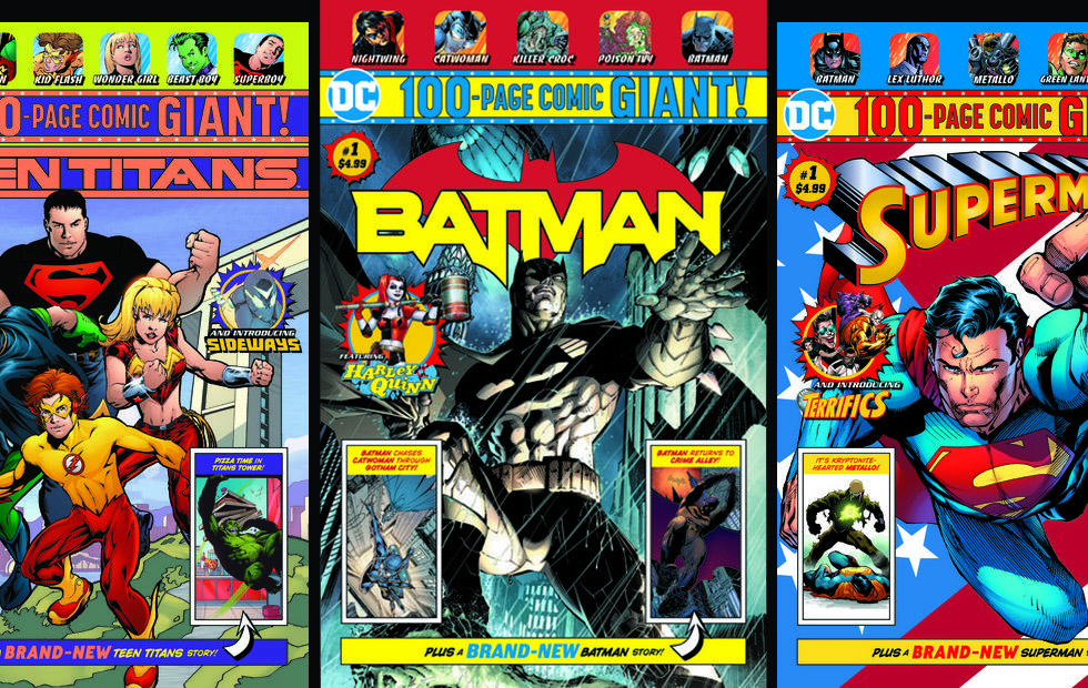 Walmart exclusive DC "giant" comic anthologies kick off next month ...