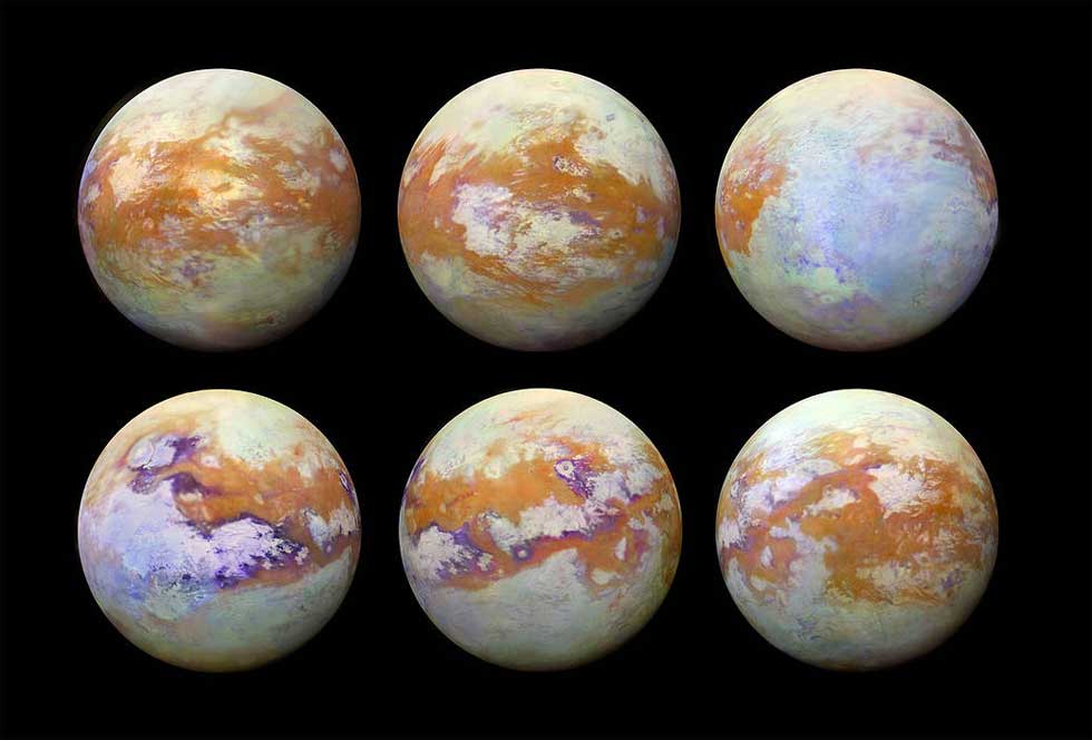 NASA shows off incredibly clear images of Saturn's moon Titan - SlashGear