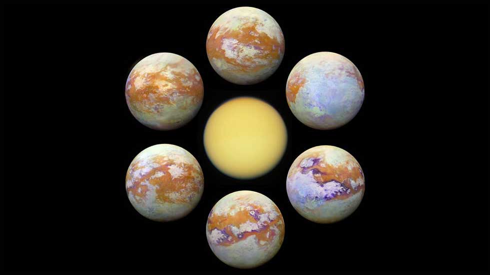 NASA shows off incredibly clear images of Saturn's moon Titan - SlashGear