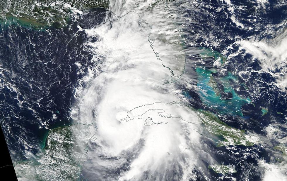 NASA satellite shows Hurricane Michael from space - SlashGear