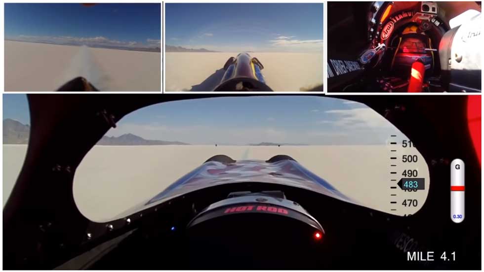 Team Vesco Turbinator II is first to exceed 500mph with wheel drive ...