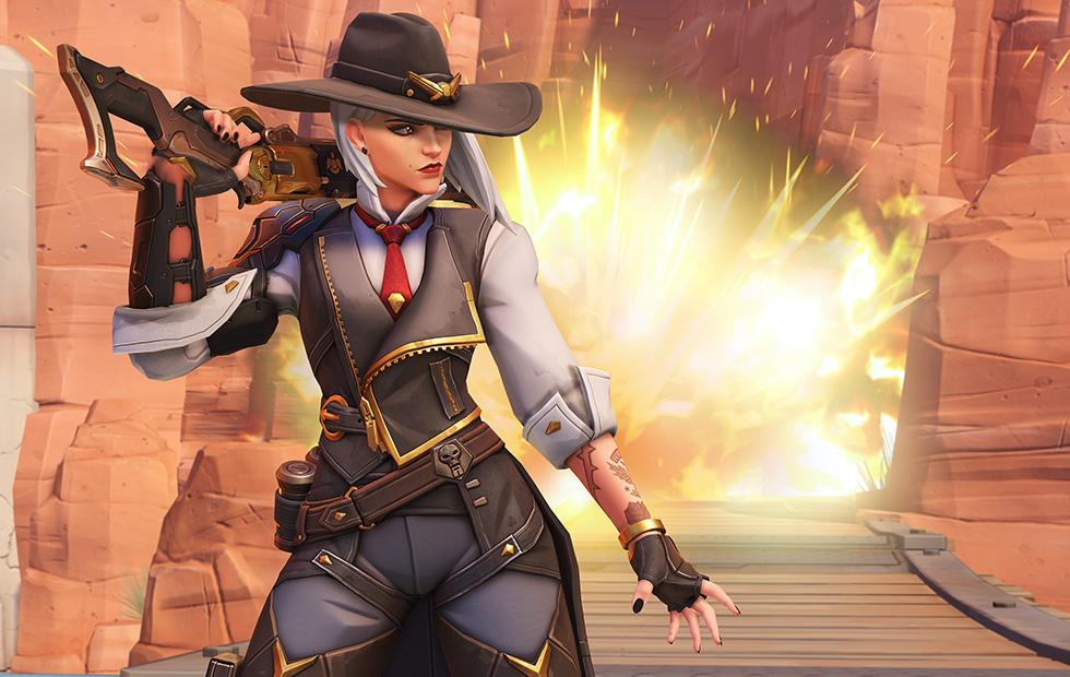 Overwatch gets new hero Ashe, leader of the Deadlock Gang - SlashGear