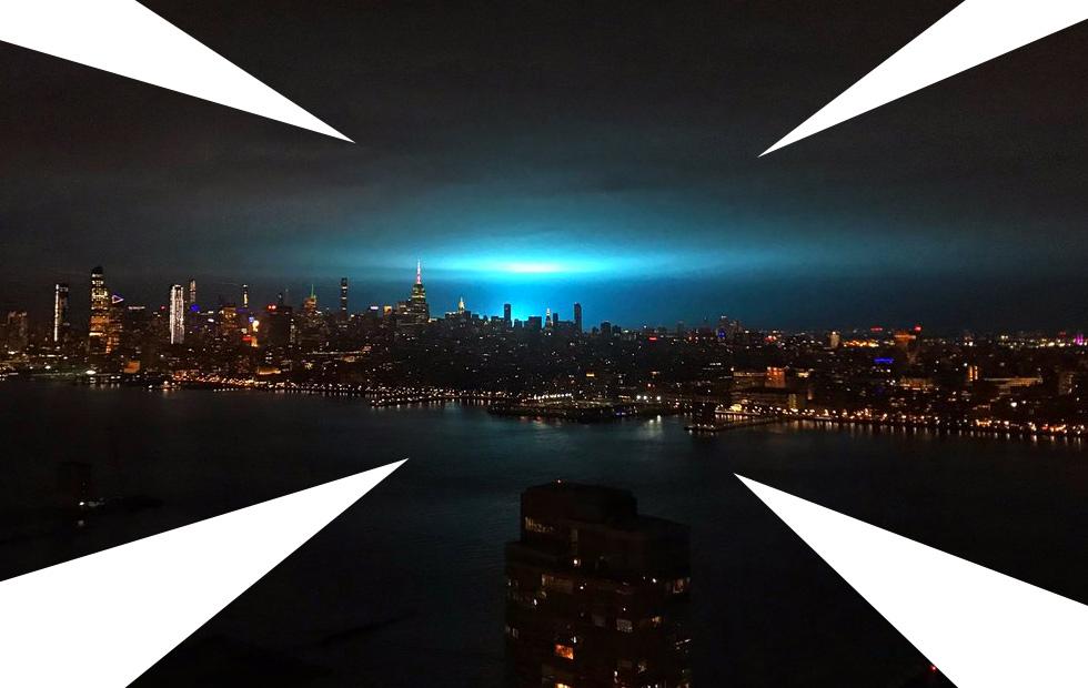 10 reasons for the blue sky explosion in New York City - SlashGear