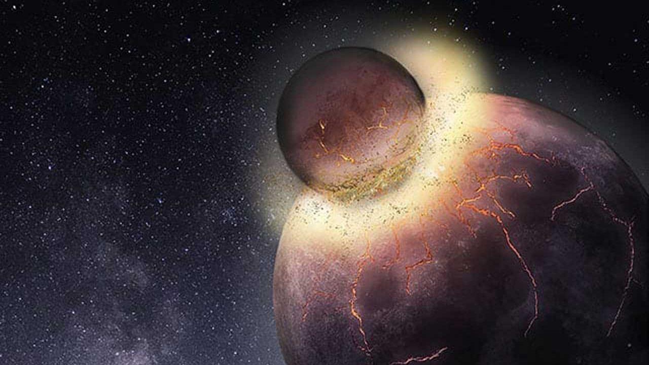 Earth received most of the elements for life from a massive collision ...