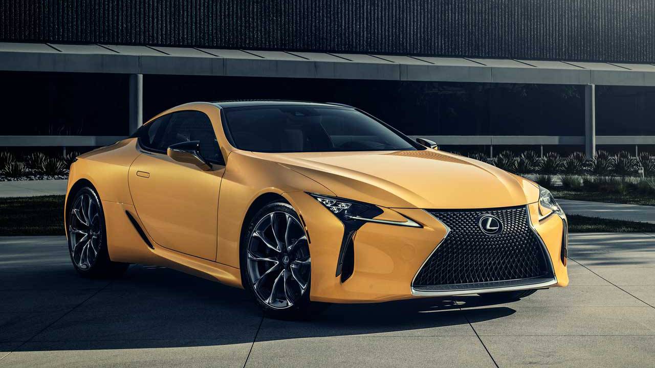 2019 Lexus LC 500 Inspiration rocks Flare Yellow paint and 471hp ...