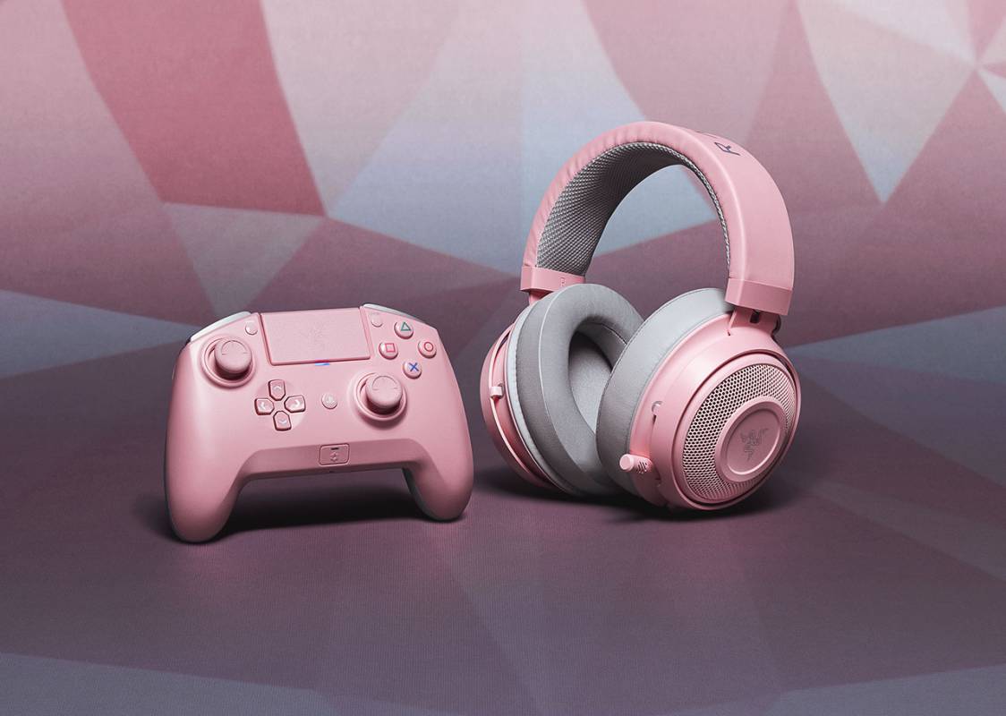 Razer Quartz Pink gaming accessories, laptop detailed - SlashGear