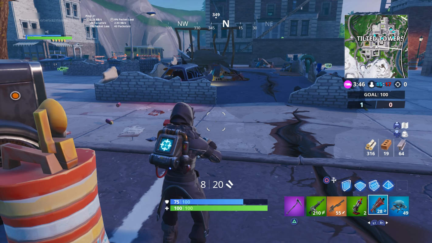 Fortnite earthquake destroys Tilted Towers' most ill-fated building ...