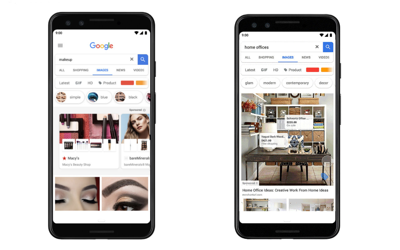 Google tests new ad format that shows cost of objects in images - SlashGear