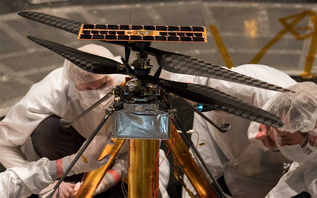 NASA Mars Helicopter passes flight tests on the way to Mars ...