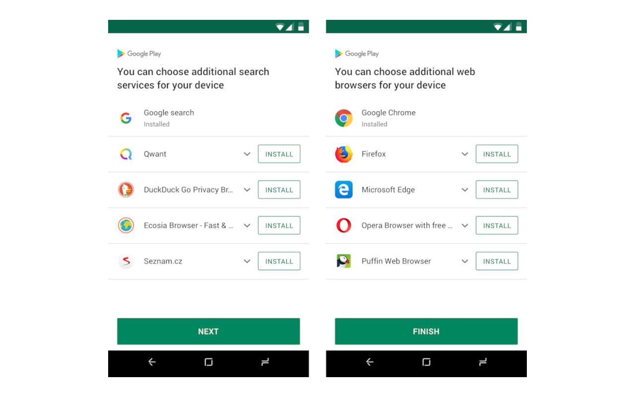 Google starts asking Android users in Europe which browser they want ...