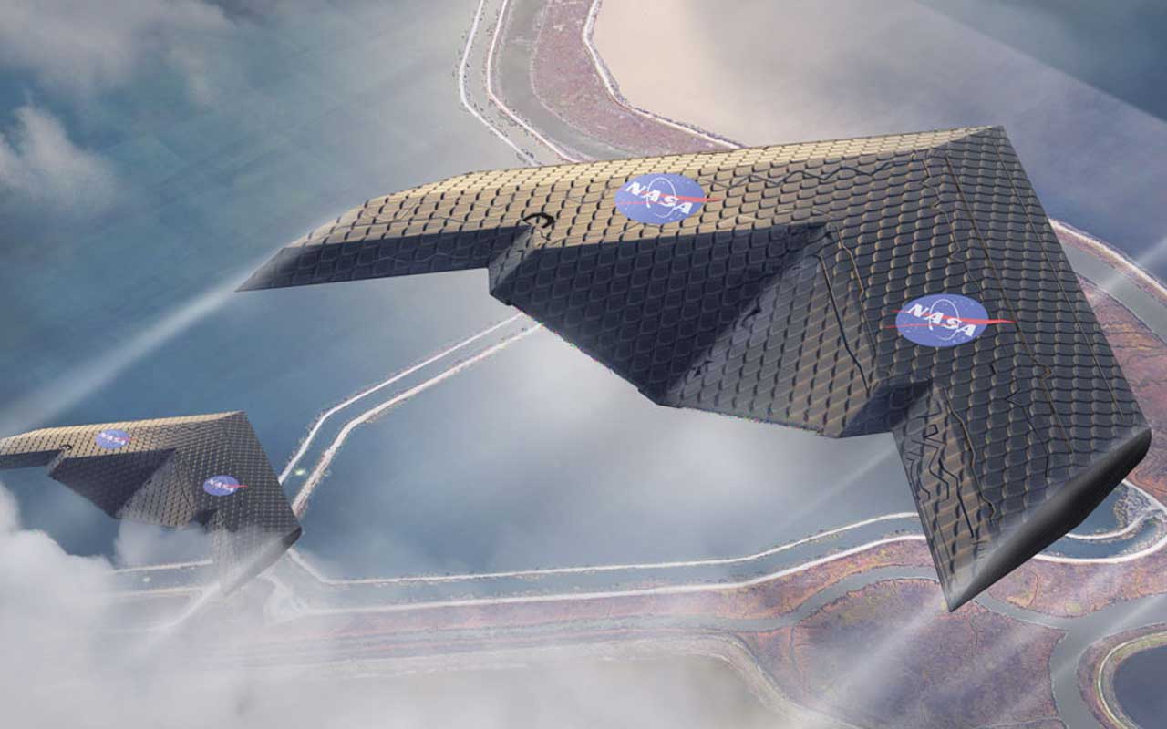 NASA and MIT researchers show off new flexible airplane wing - SlashGear NASA and MIT researchers show off new flexible airplane wing - SlashGear