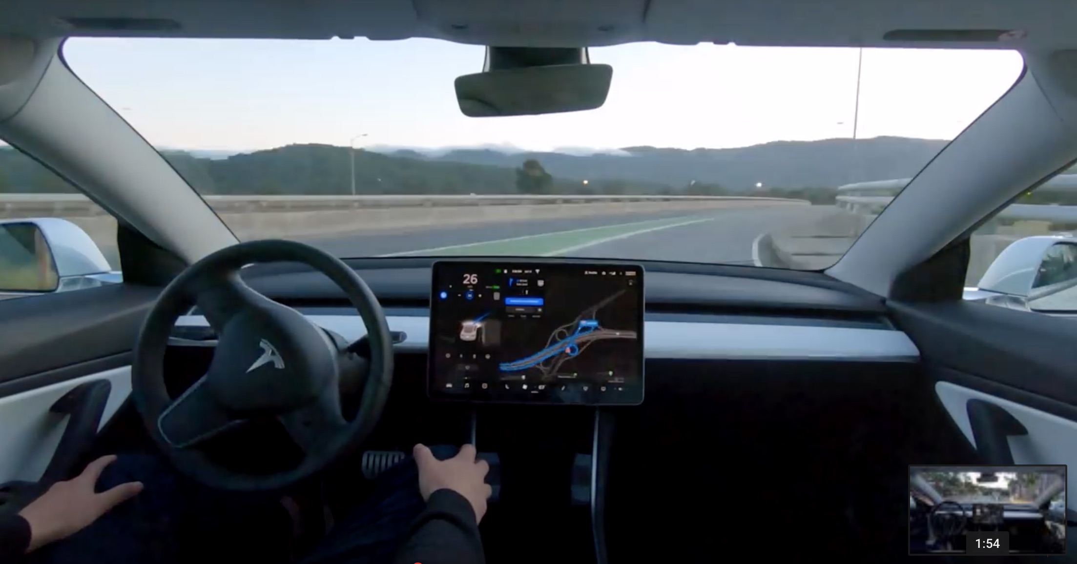Tesla's latest full self-driving car went for a drive: Watch how it did ...