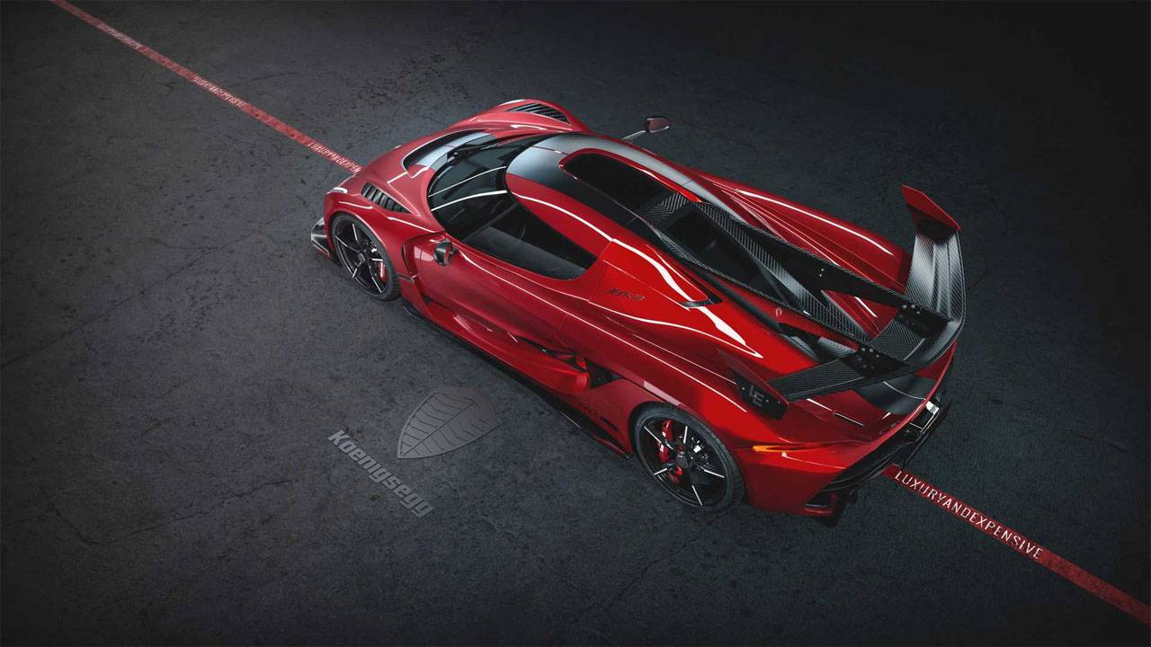 Koenigsegg Jesko Red Cherry Edition hypercar is incredible - SlashGear