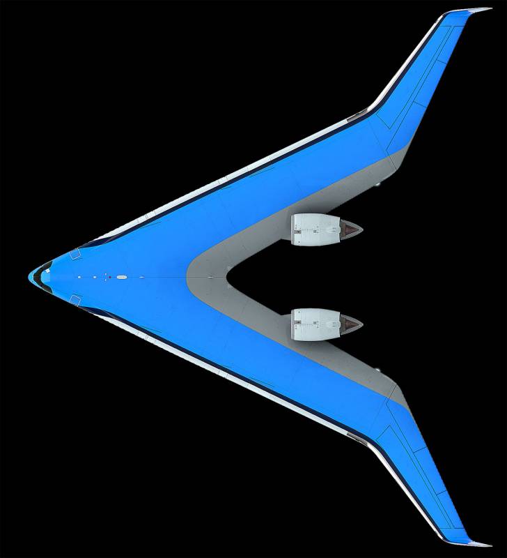 Flying-V airline concept aims for improved efficiency and comfort ...