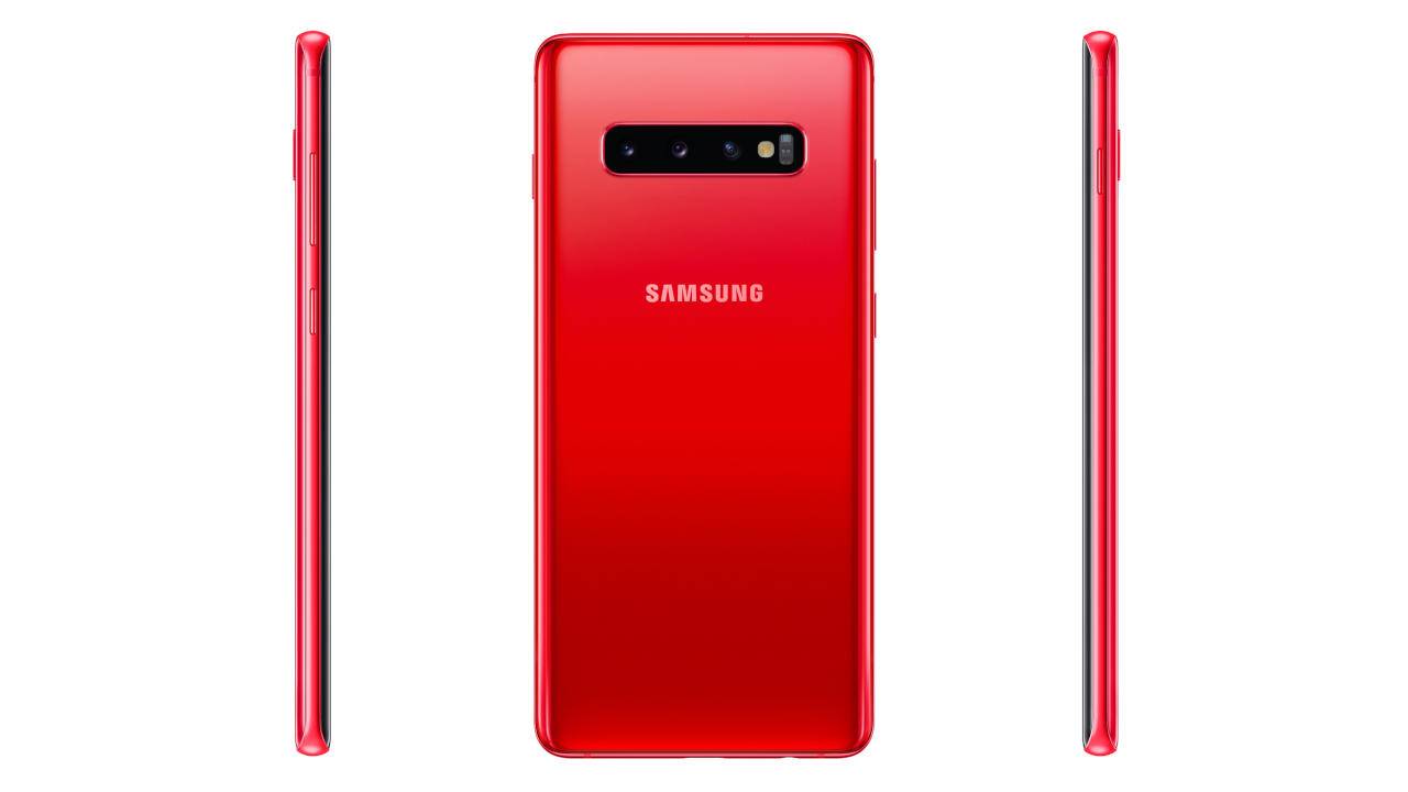 Galaxy S10 Cardinal Red color breaks cover in some markets - SlashGear