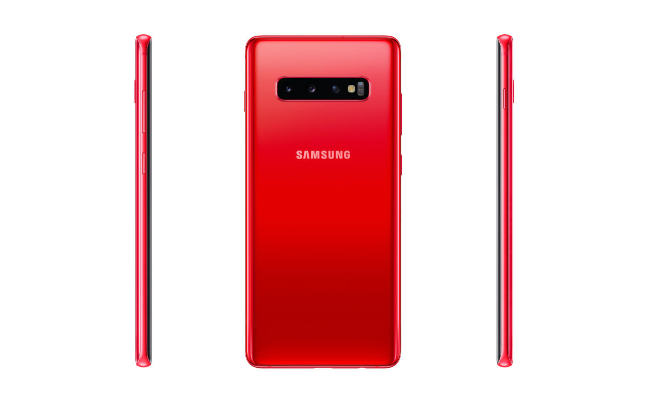 Galaxy S10 Cardinal Red color breaks cover in some markets - SlashGear