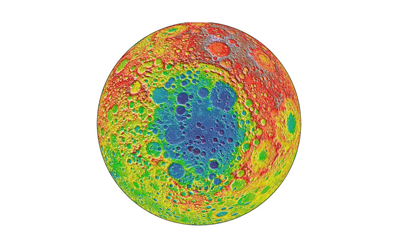 A mass of metal was found under a crater on our moon - SlashGear