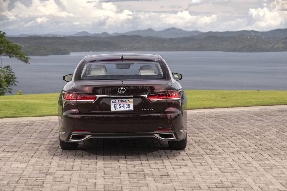 2020 Lexus LS 500 Inspiration Series lands this fall in Deep Garnet ...