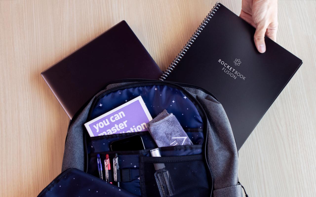Rocketbook Fusion offers a reusable notebook for productivity ninjas ...