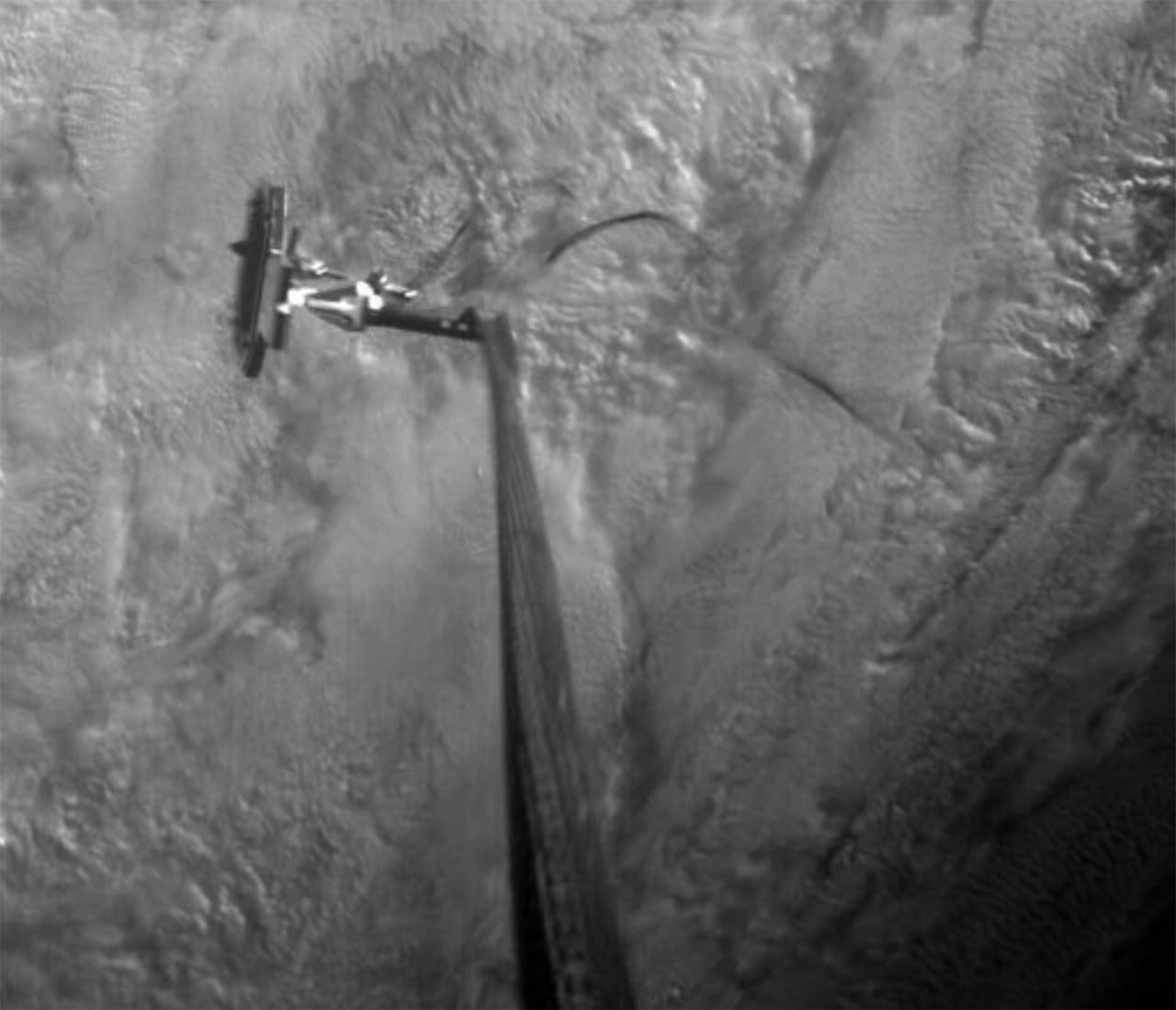 RemoveDebris Satellite harpoons space debris - SlashGear