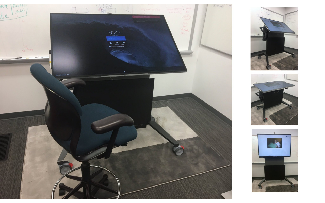 Surface Hub with Salamander tilting stand could resurrect an old dream ...