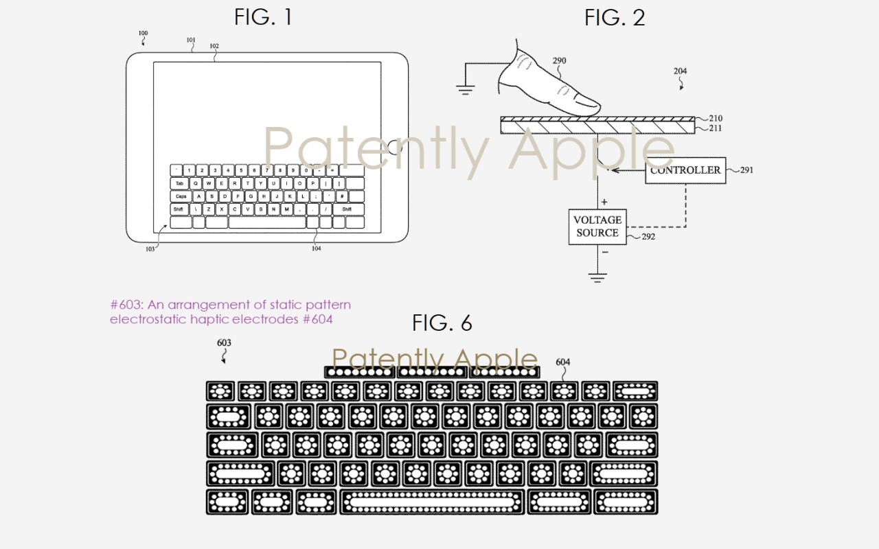 iPad on-screen keyboard could feel like the real thing in the future ...