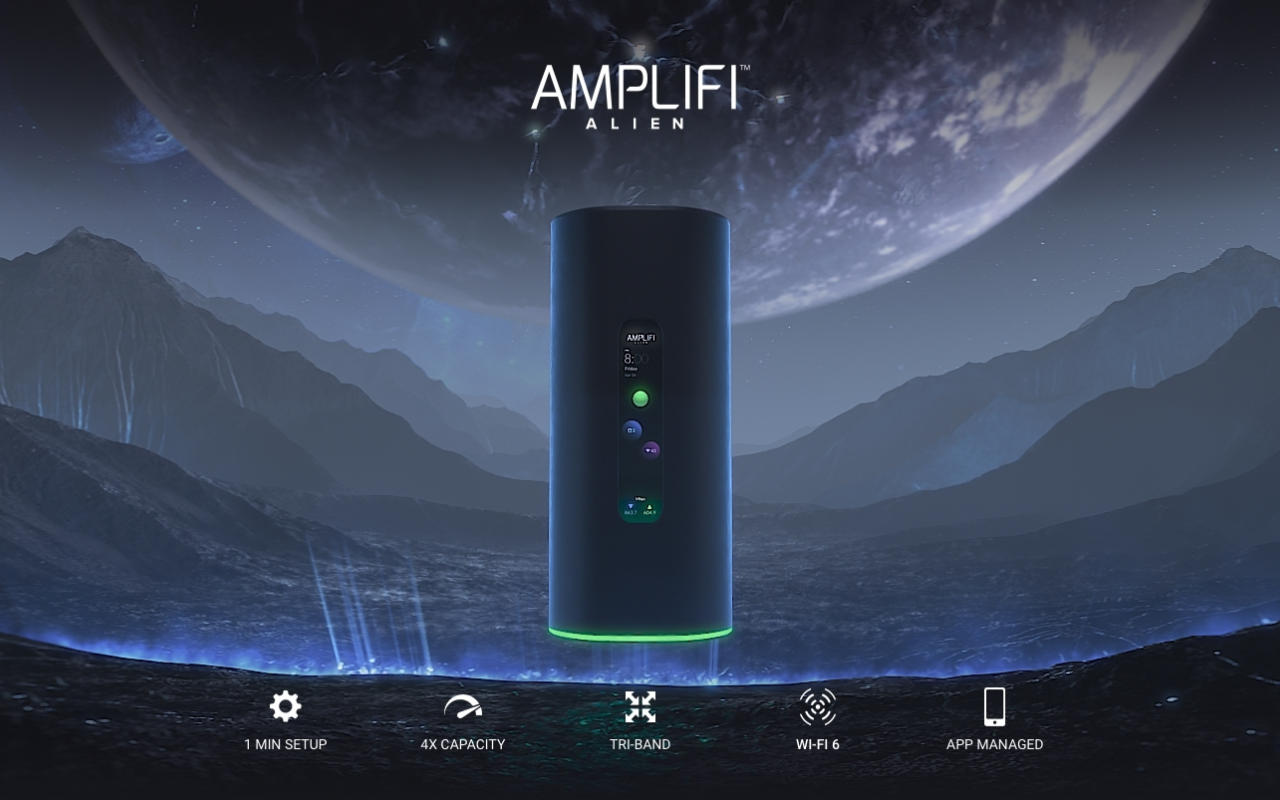 AmpliFi Alien Wi-Fi 6 router promises true Gigabit Internet anywhere at ...