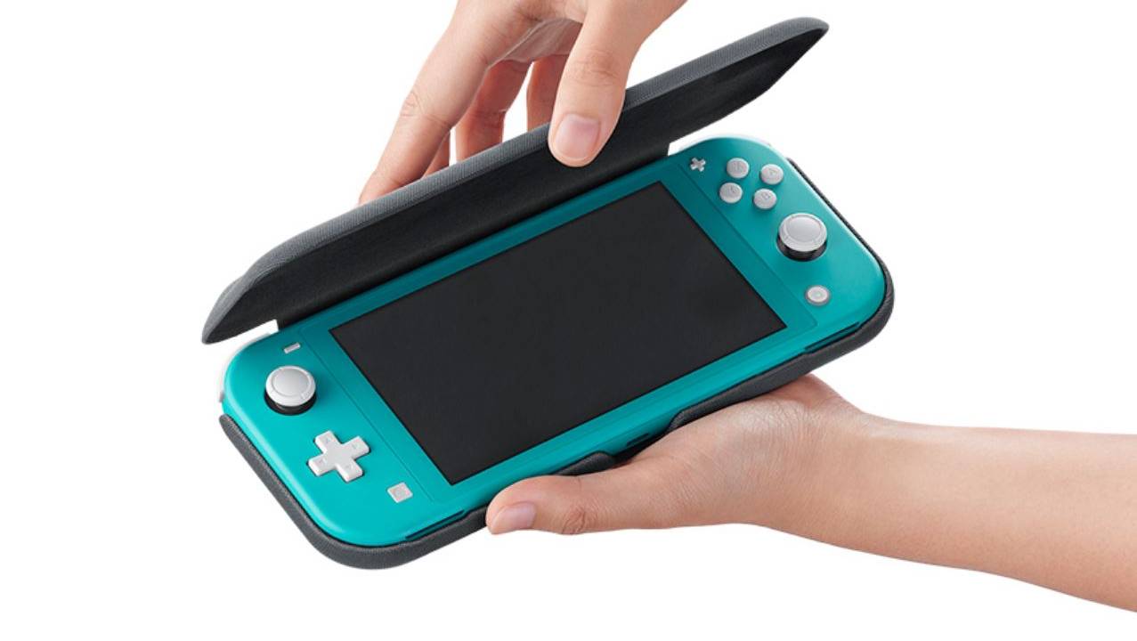 Nintendo Switch Lite flip cover finally heads west - SlashGear Nintendo Switch Lite flip cover finally heads west - SlashGear