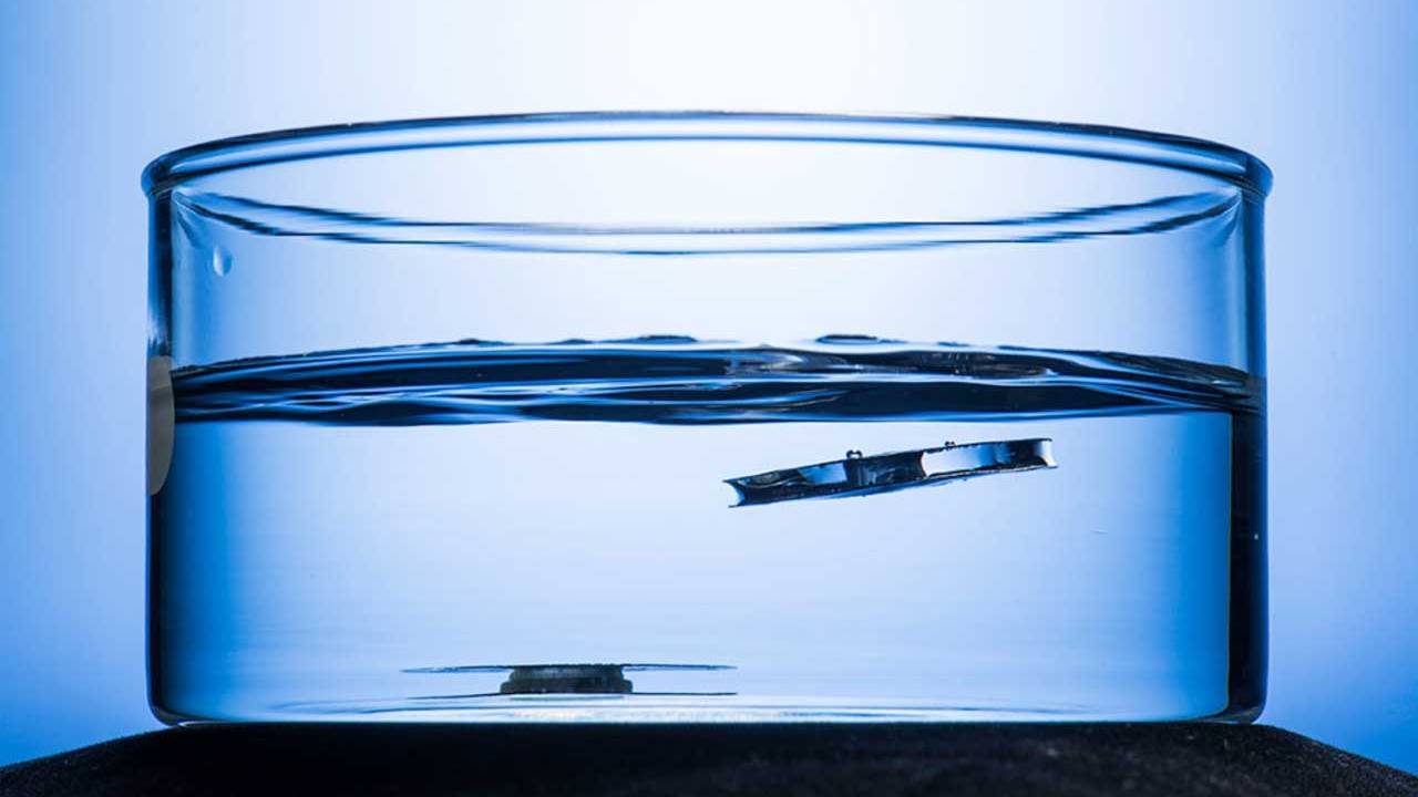 Researchers invent laser-etched metal that floats - SlashGear