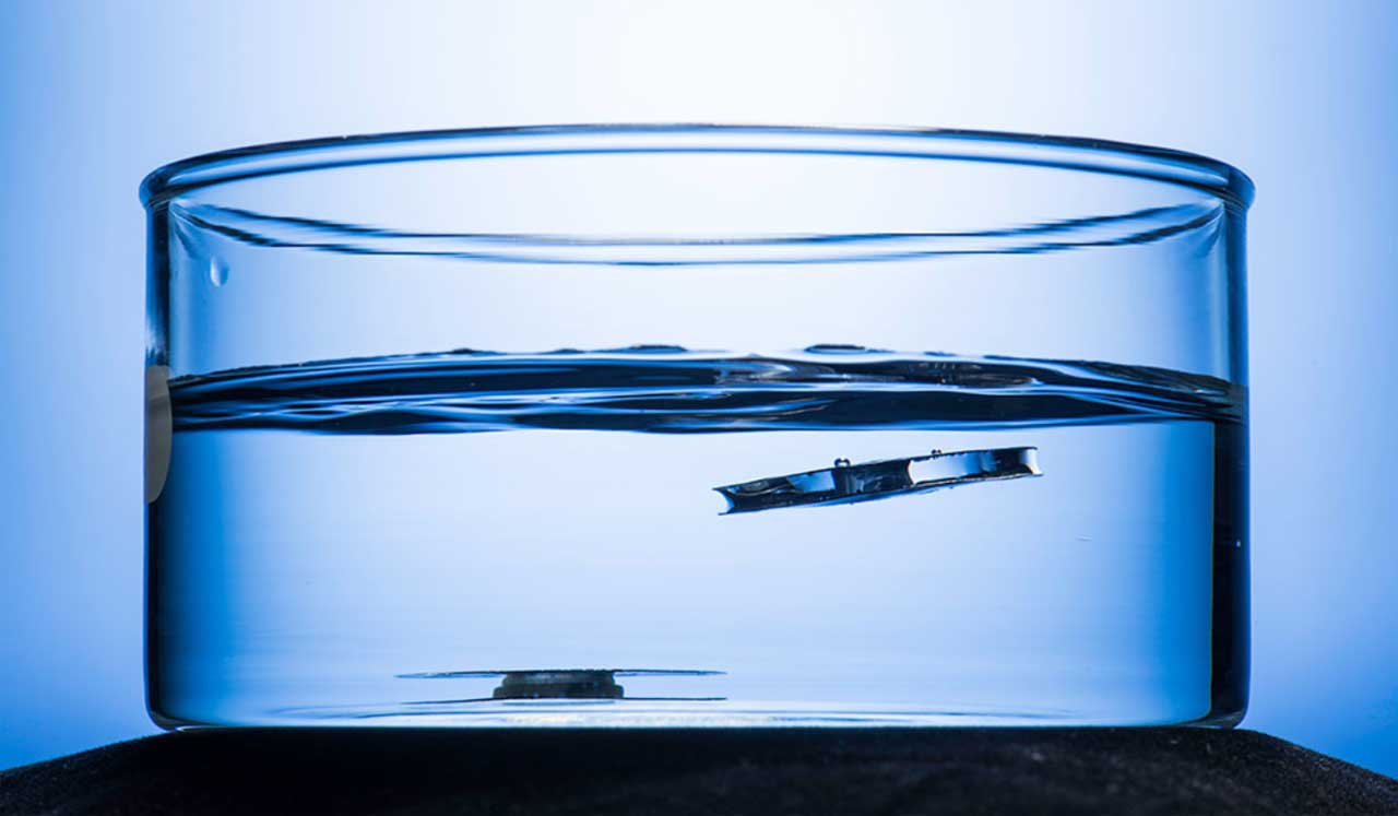 Researchers invent laser-etched metal that floats - SlashGear