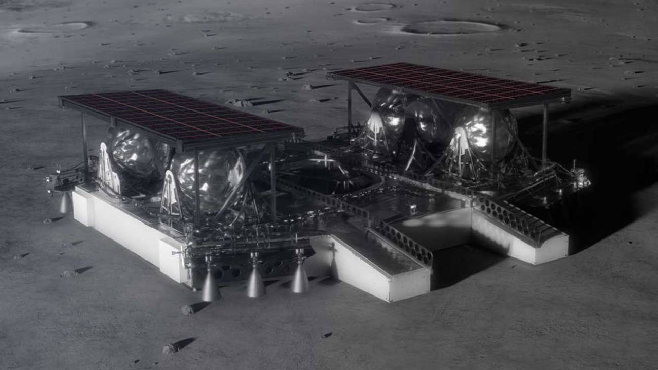 NASA's mid-size lander concept can deliver a big rover to the Moon ...