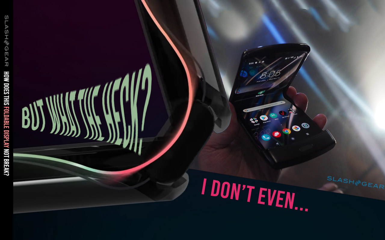 Motorola RAZR foldable display technique shown in testing - SlashGear