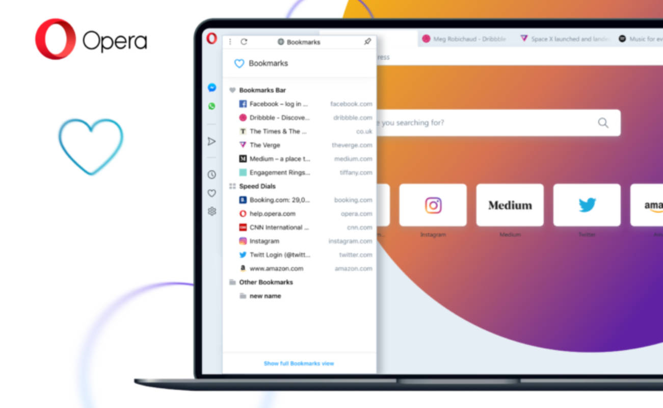 Opera 65 arrives with improved tracker feature and revamped bookmarks ...
