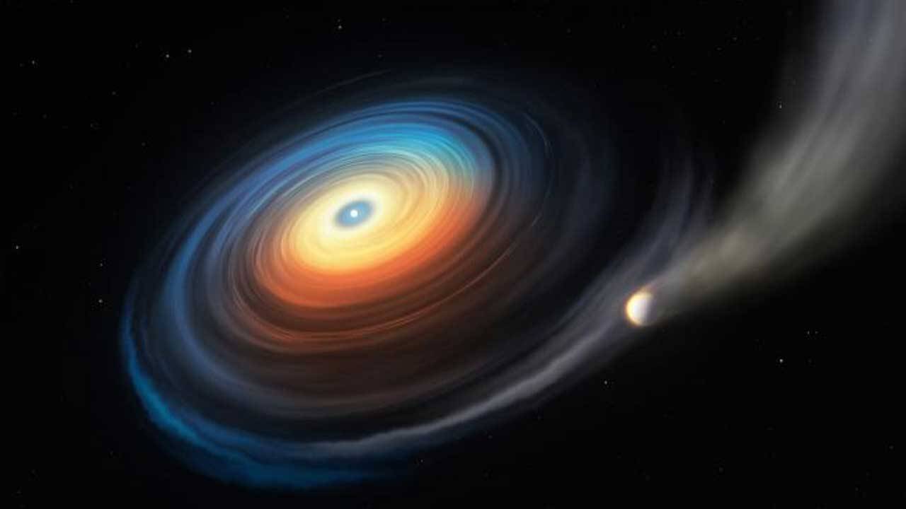 A gas giant has been found orbiting a white dwarf for the first time ...