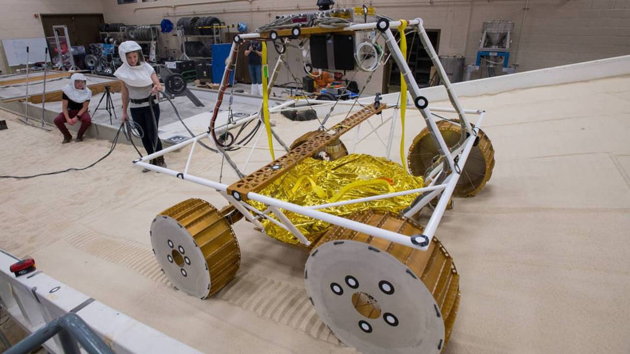 NASA tests VIPER lunar rover to prepare for future water mission ...