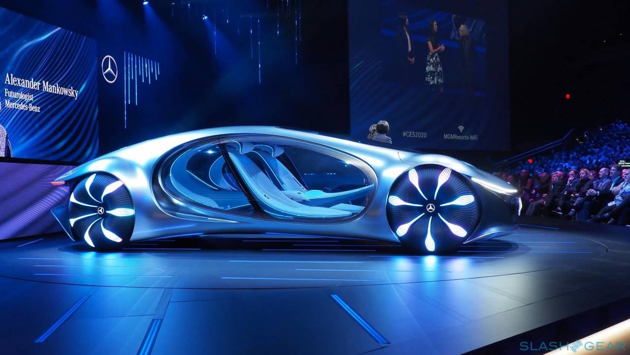 The Mercedes-Benz VISION AVTR is more than just an Avatar-inspired ...