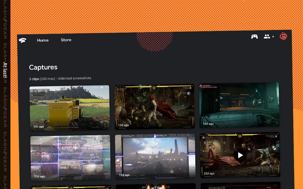 Stadia 4K launched in Chrome with screenshot/clip library for desktop ...
