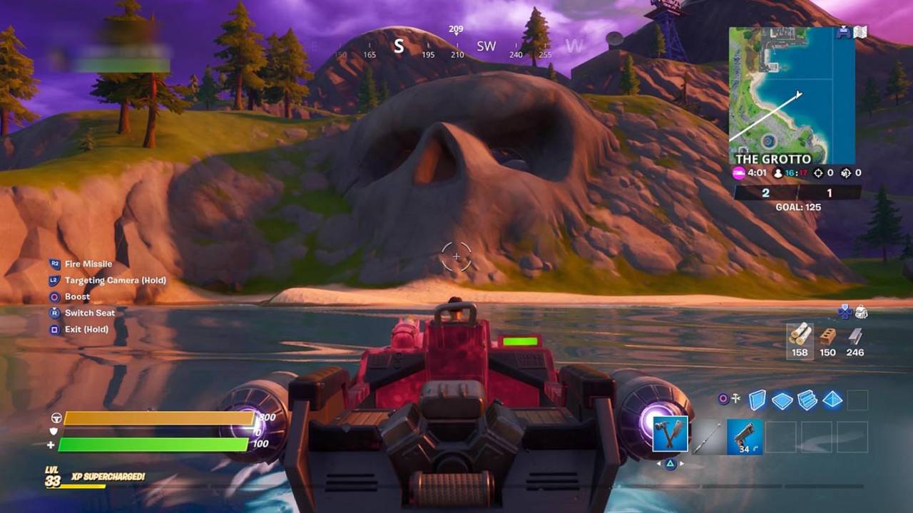 Fortnite's Grotto POI grew a skull and players may be responsible ...