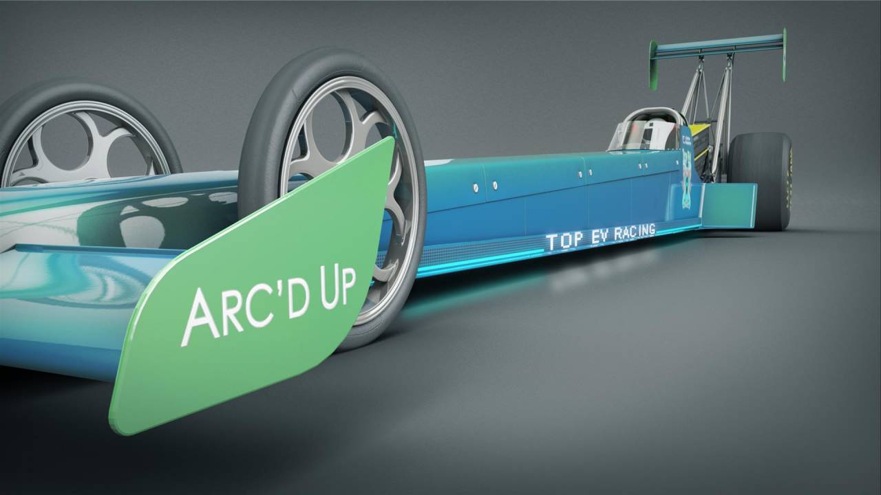 Top EV Racing & HyperPower's electric dragster is the future of drag ...