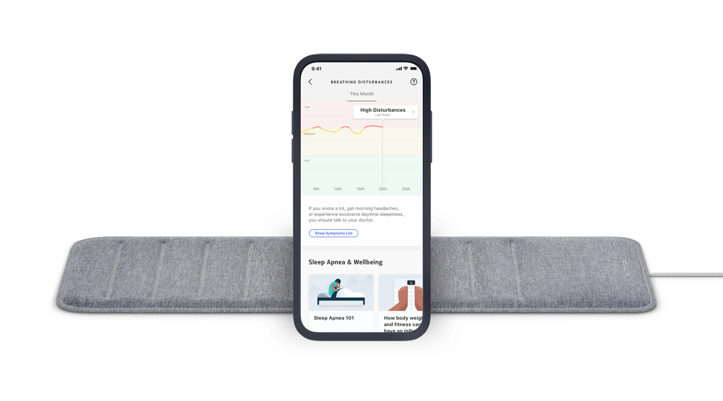 Withings Sleep Analyzer Updated With New Sleep Apnea Detection SlashGear Withings Sleep Analyzer Updated With New Sleep Apnea Detection SlashGear