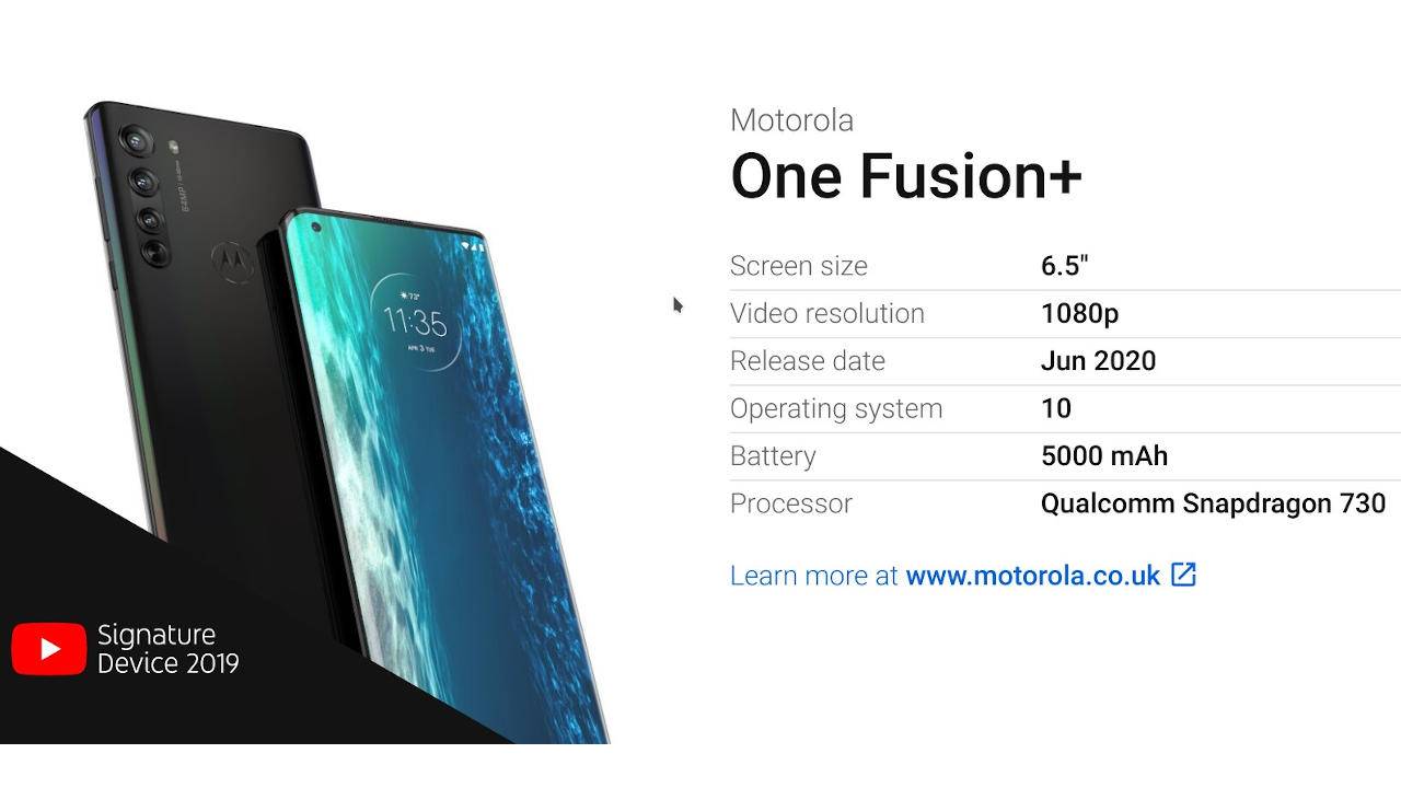 Motorola One Fusion leaks point to another mid-range contender - SlashGear