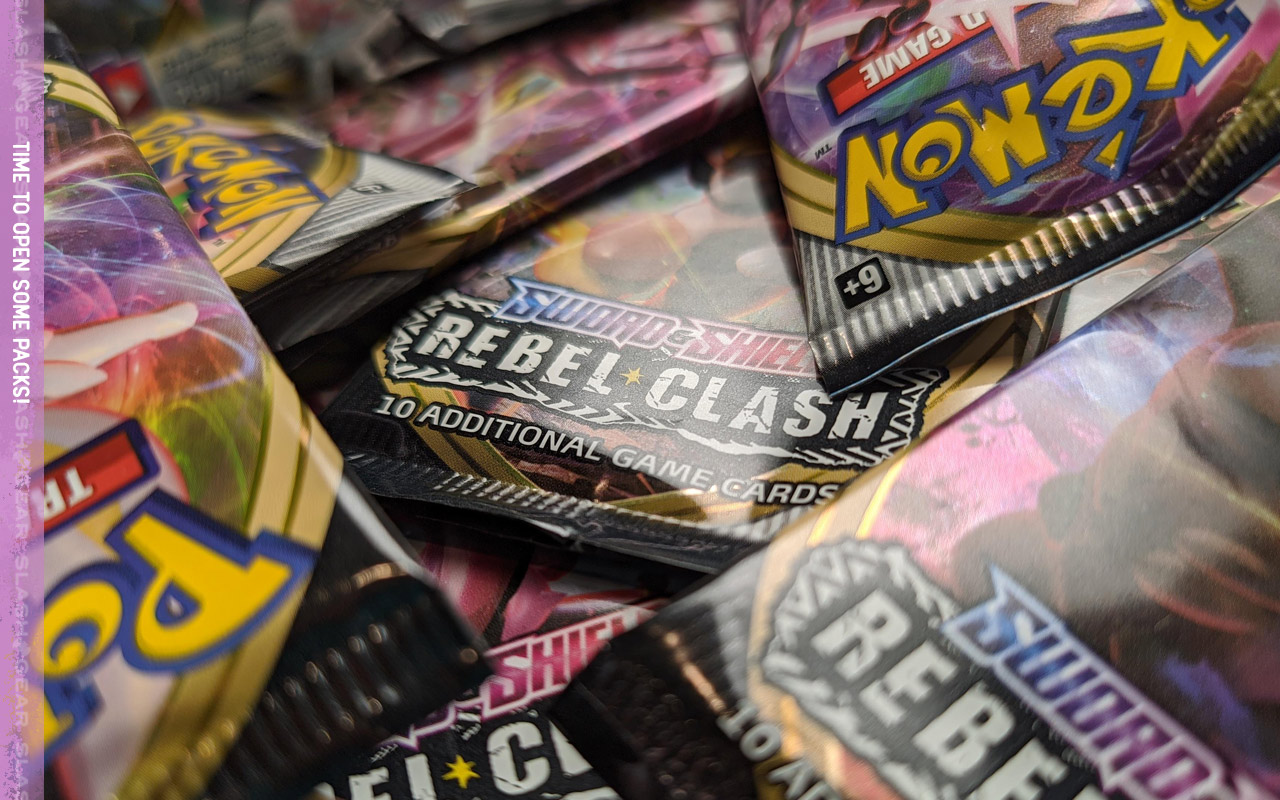 New Pokemon TCG Sword & Shield Rebel Clash set unboxing today ...