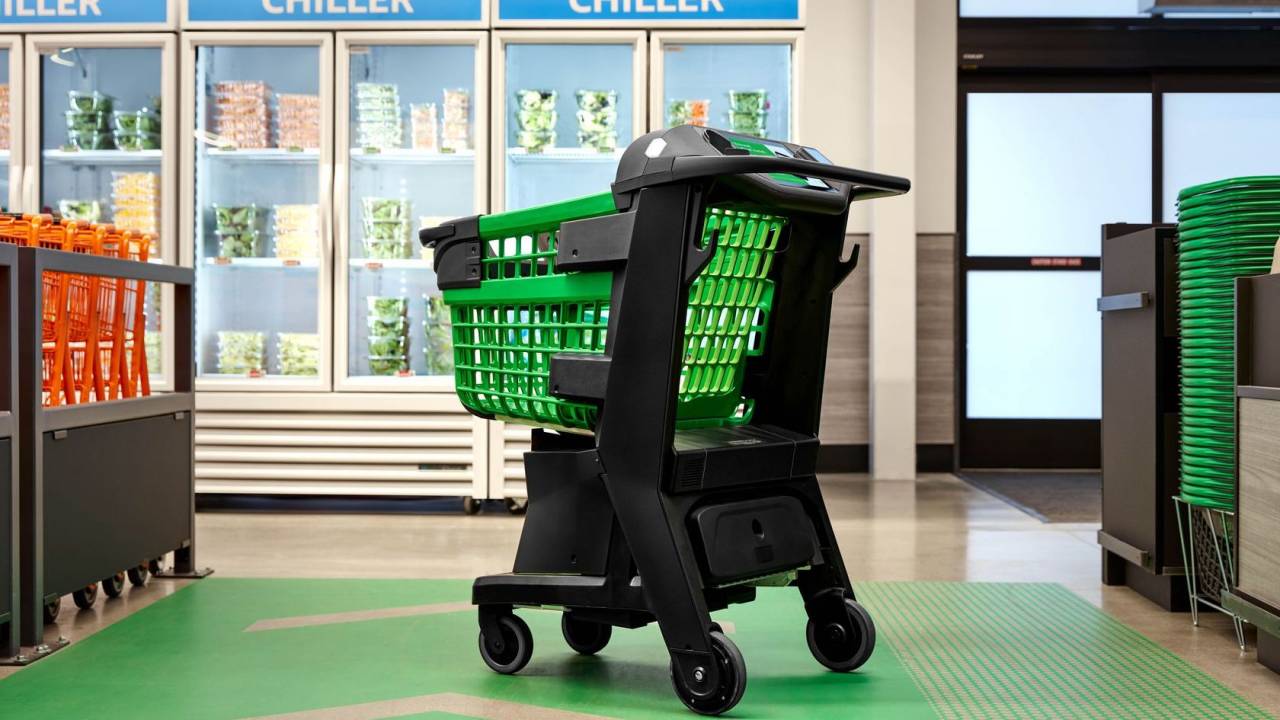 Amazon Dash Cart gives the shopping cart a cashier-free upgrade - SlashGear